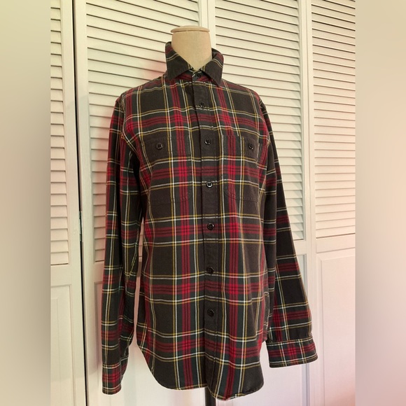 J. Crew | Shirts | Jcrew Mens Plaid Flannel Vintage In Euc Size Xs | Poshmark